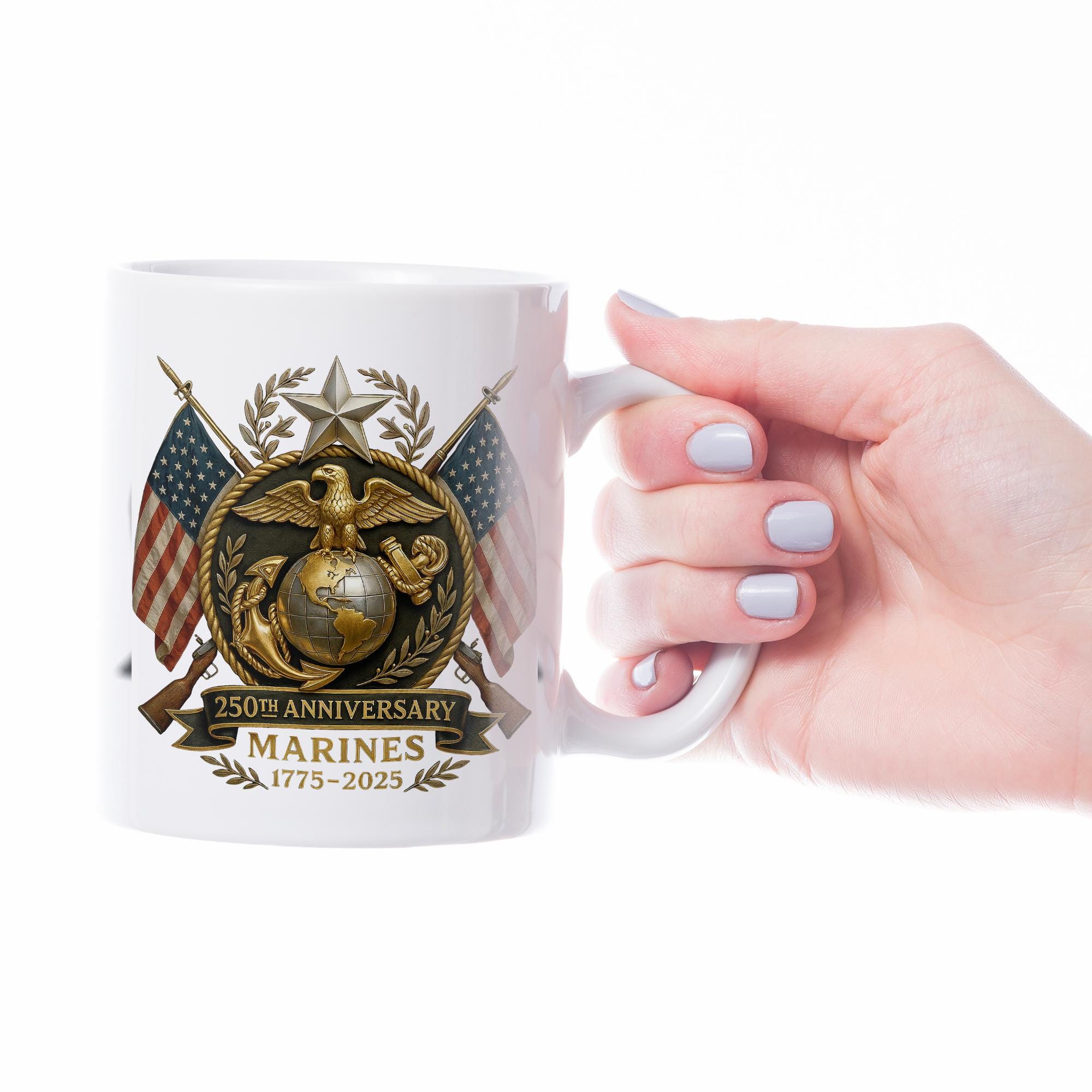 Marine Corps 250th Anniversary PNG, US Marines 1775-2025 Digital ...