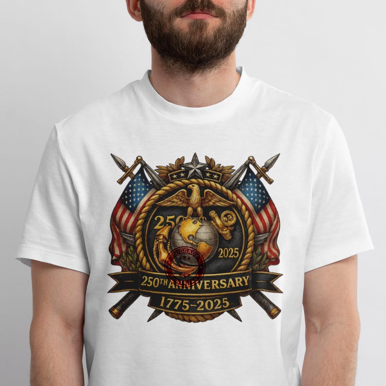 USMC 250th Anniversary PNG, 1775-2025 Marine Corps Birthday 2025 ...