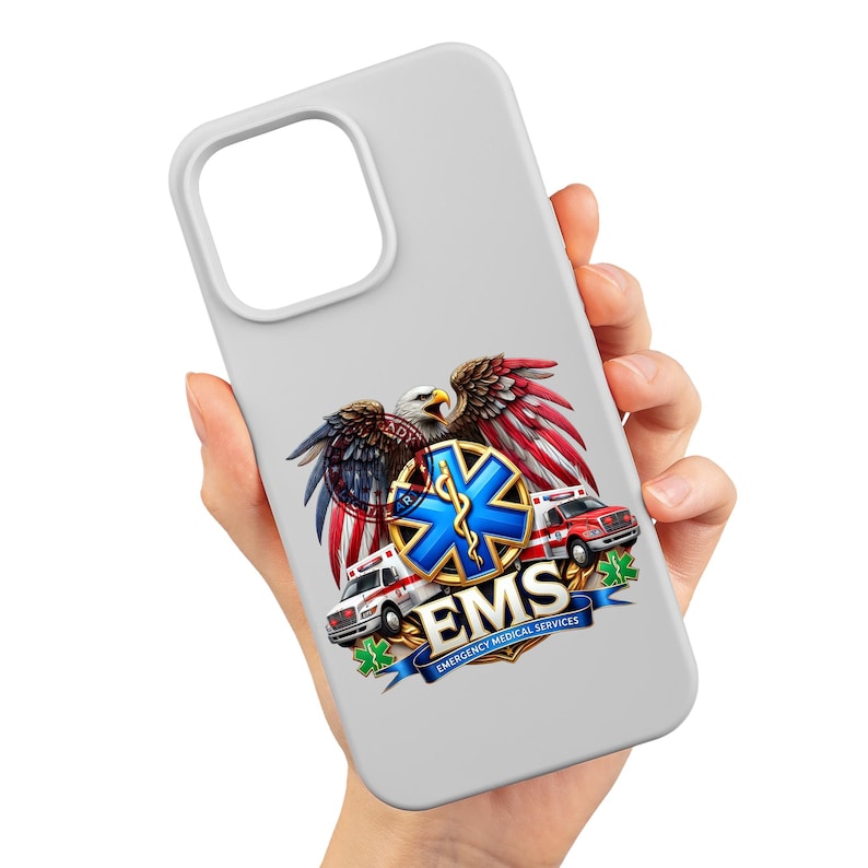 Patriotic EMS PNG, Emergency Medical Services Sublimation, EMT Paramedic Ambulance Art - Etsy