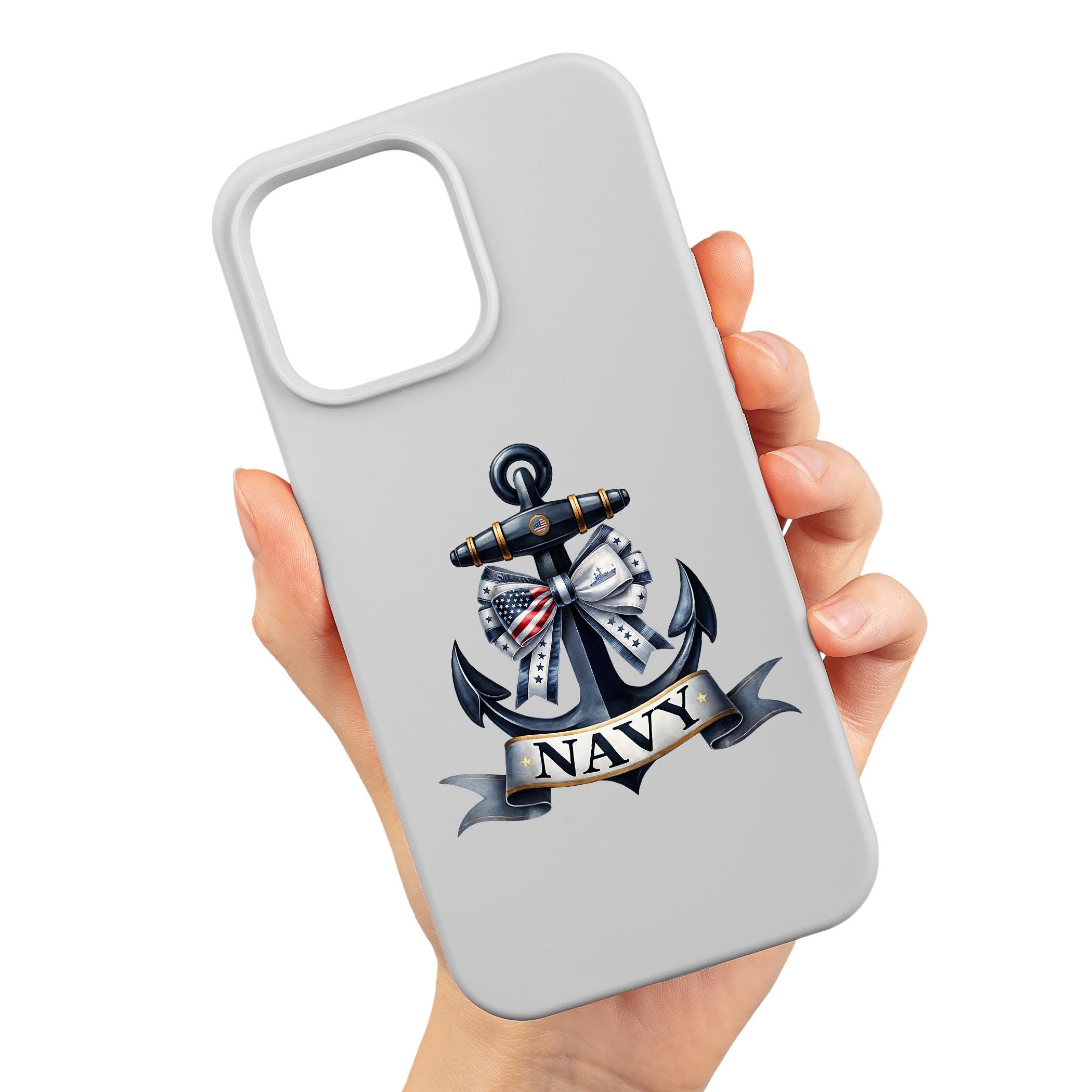 Navy Wife Anchor PNG: Patriotic Bow Clip Art (digital Download) - Etsy