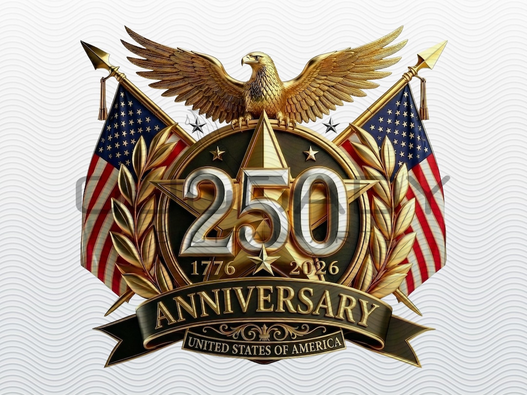 USA 250th Anniversary PNG, America 250 Years 1776-2026 Digital Art ...