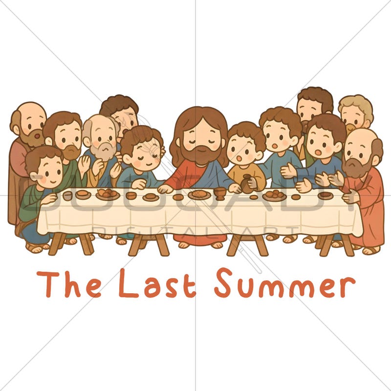 Last Supper Clipart - Etsy