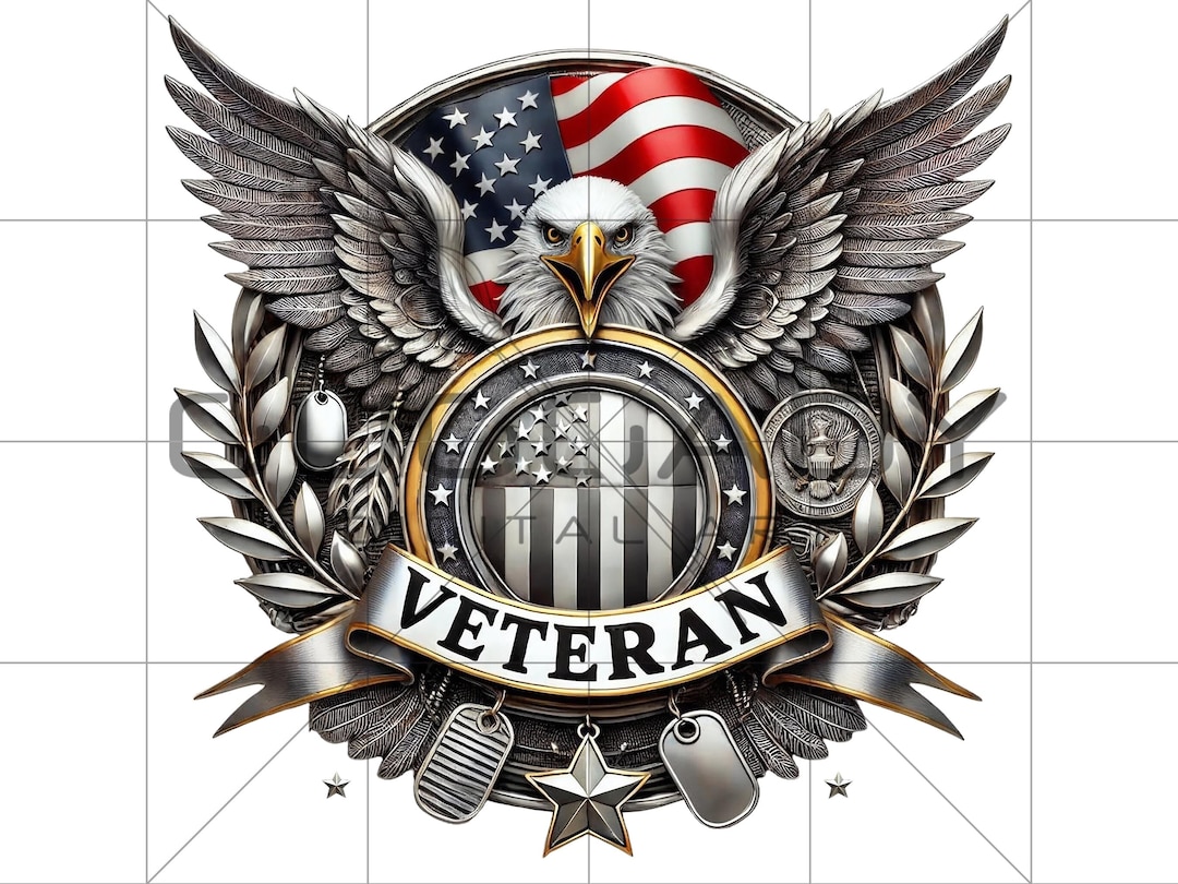 Military Veteran PNG - Patriotic American Emblem, Army Navy Air Force ...