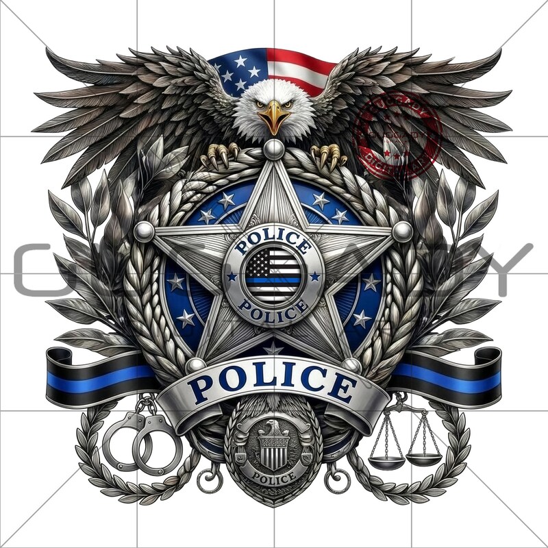 Clip Art Law Enforcement - Etsy