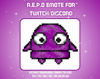 REPO Red Pixel Art Emote for Twitch/discord - Etsy
