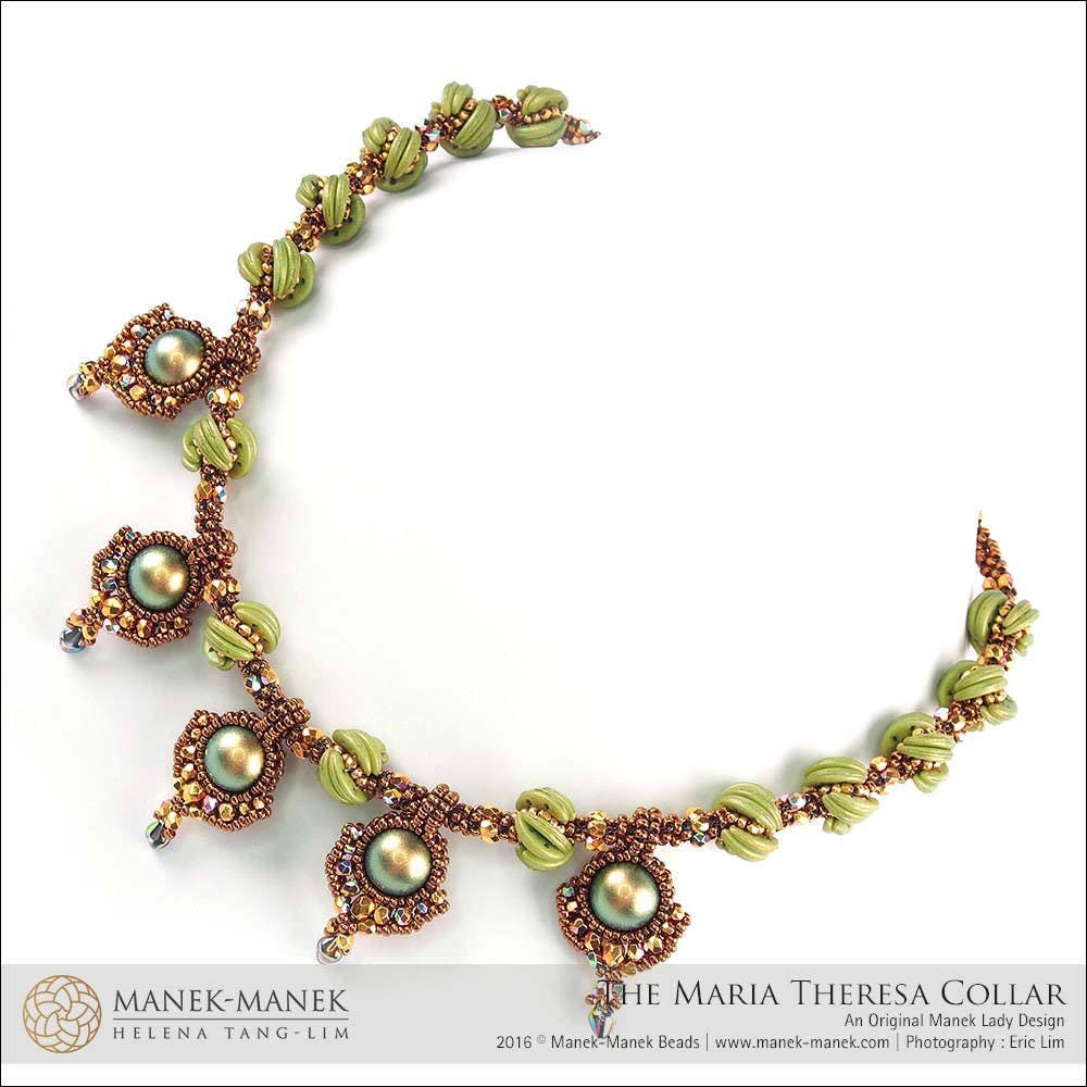 Etutorial the Maria Theresa Collar - Etsy