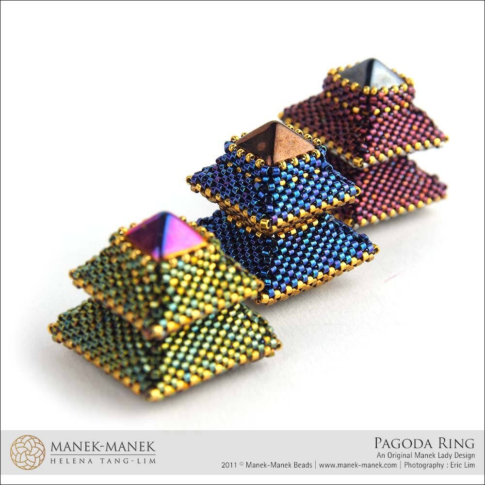 Etutorial Pagoda Ring - Etsy
