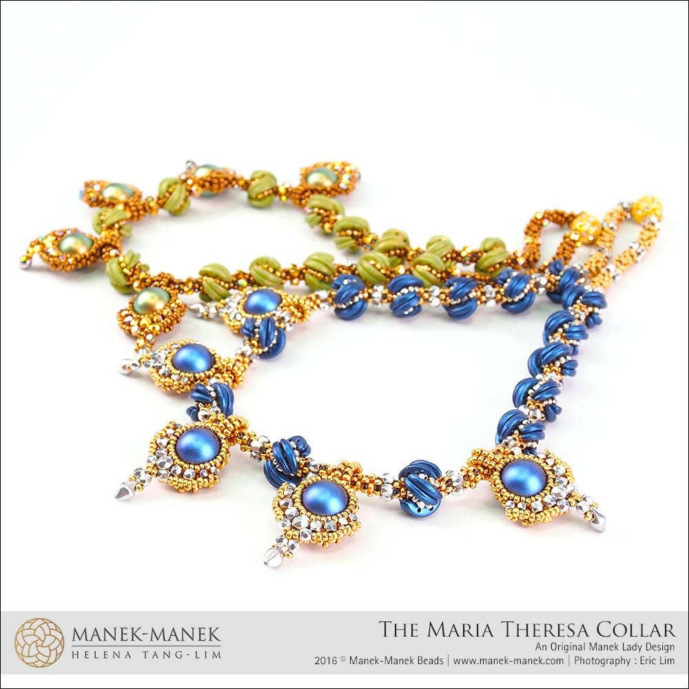 Etutorial the Maria Theresa Collar - Etsy