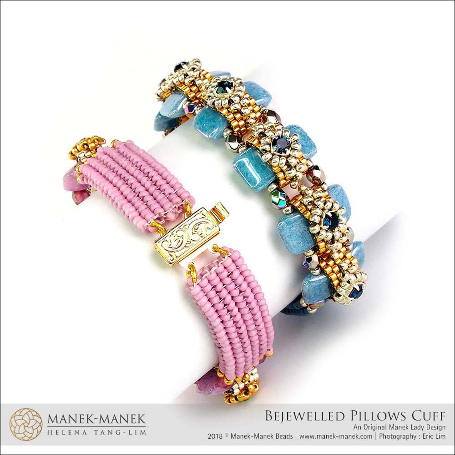 Etutorial Bejewelled Pillows Cuff - Etsy