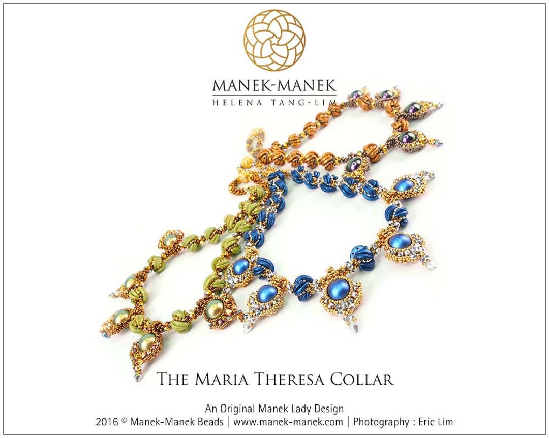 Etutorial the Maria Theresa Collar - Etsy