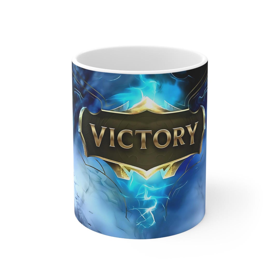 EU, Victory League of Legends Ceramic Mug, 11oz League of Legends Jinx ...