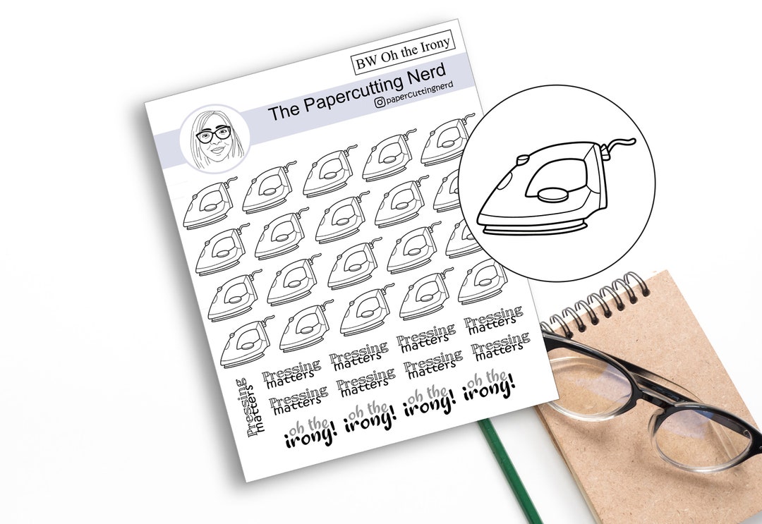 Ironing Sticker Sewing Sticker Quilting Sticker Crafting Sticker ...