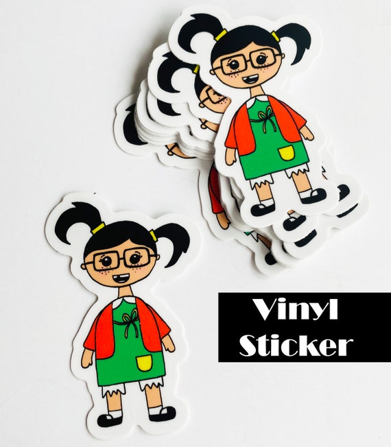 Chilindrina 3 Waterproof Vinyl Sticker | Etsy UK