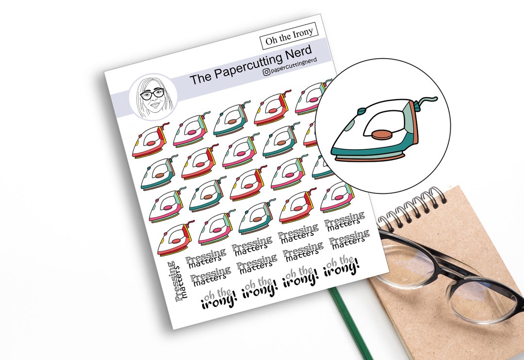DS-001 | Ironing Sticker | Sewing Sticker | Quilting Sticker | Crafting ...