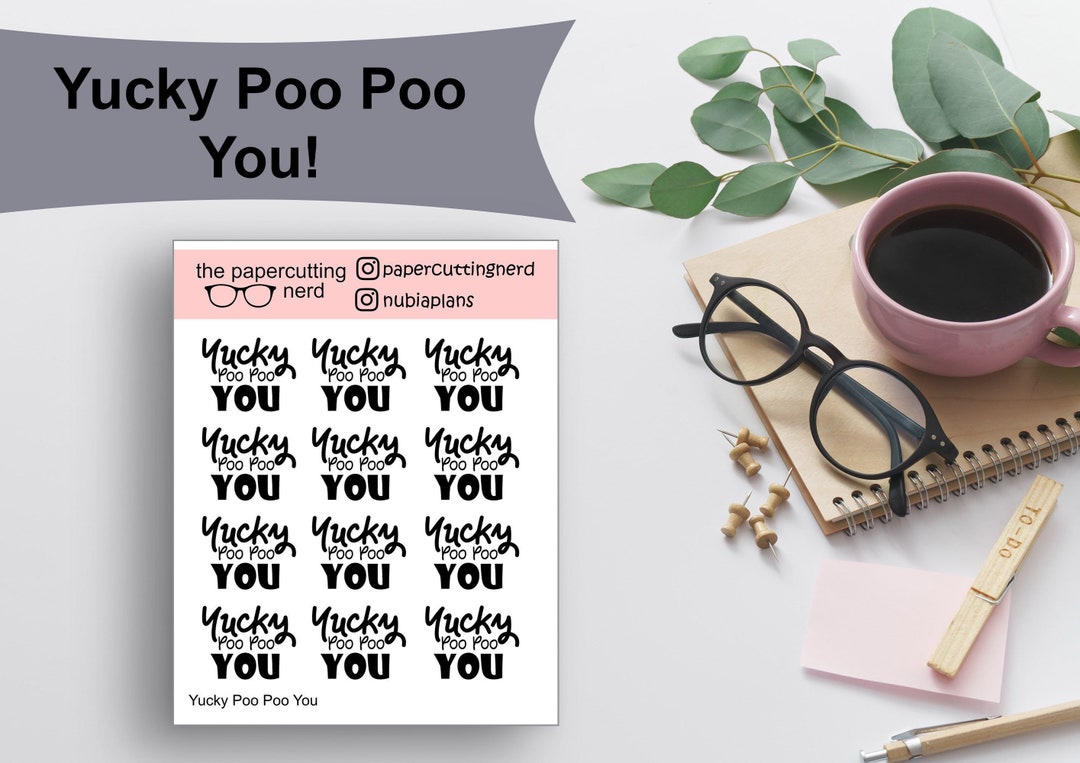Yucky Poo Poo You - Etsy