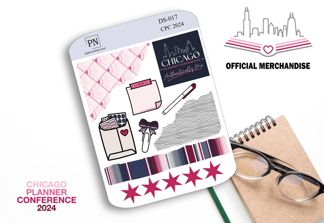 DS-017 | CPC 2024 Sticker Sheet No2 | Planner Conference Stickers ...