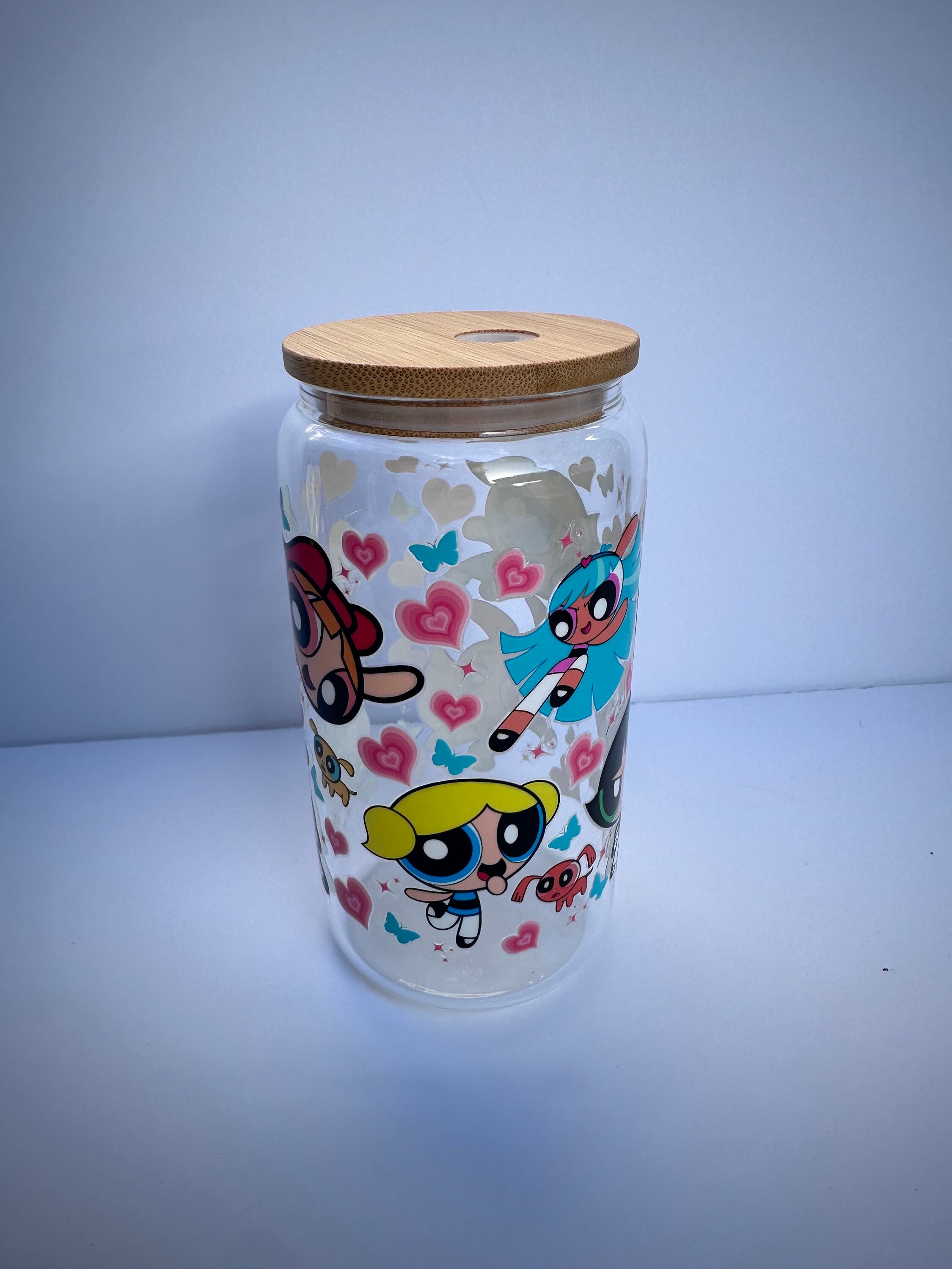 Powerpuff Girls Glass Cup - Etsy