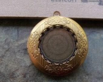 Brass Locket - Etsy