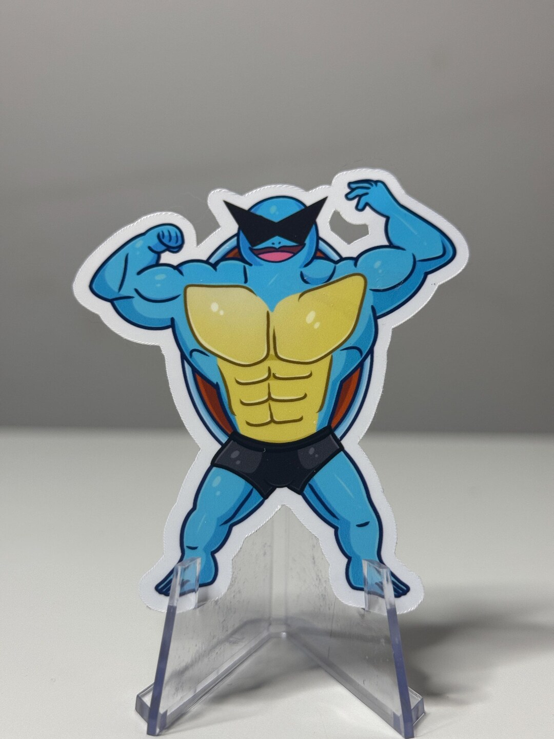 Buff Squirtle Squad Sticker - Etsy