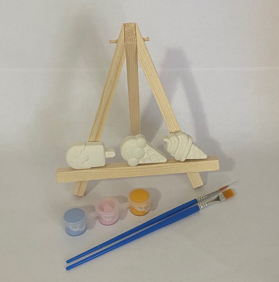 Kid's Craft Activity Ice Cream Painting Party Favour Young Girls ...