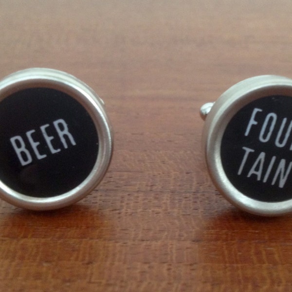 Beer Cufflinks - Etsy