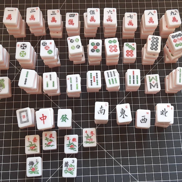 Mahjong Tiles - Etsy