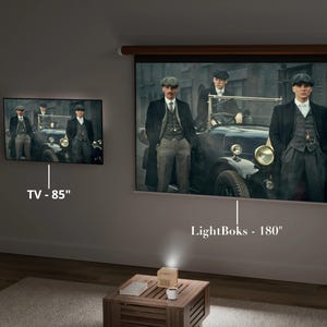 Aesthetic Wooden 4k Projector for Home Theater | Patent Danish Design ...