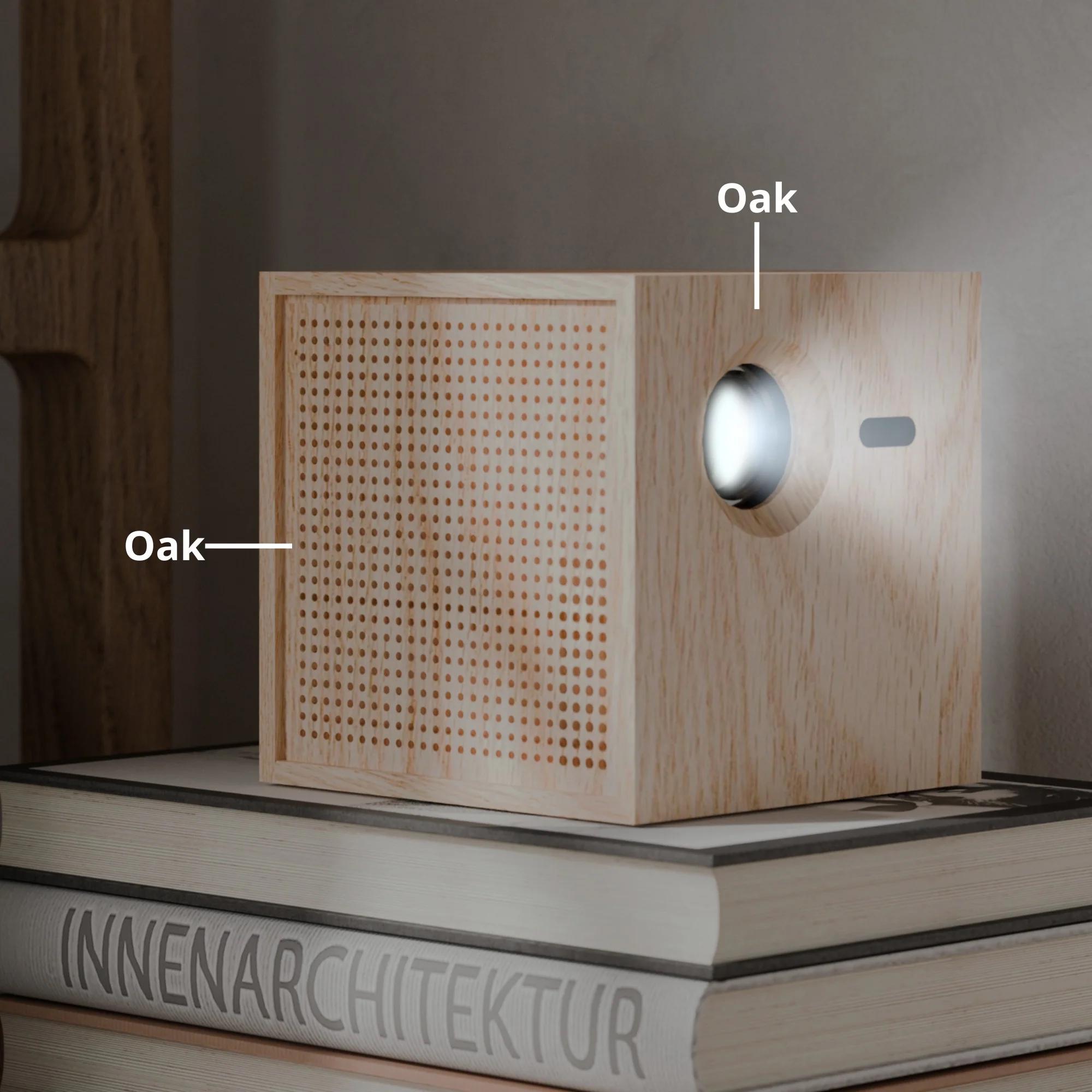 Aesthetic Wooden 4k Projector for Home Theater | Patent Danish Design ...