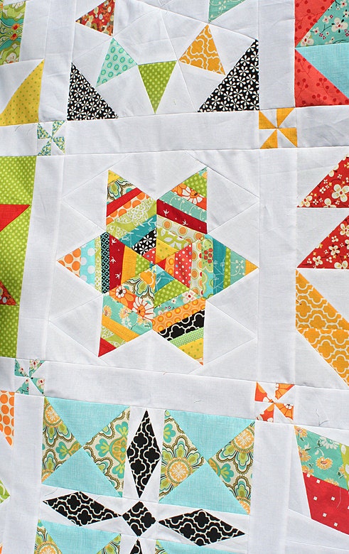 Modern Quilt Pattern - Summer Sampler Series - PDF - Etsy