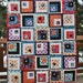 Modern Quilt Pattern - Off-centered Squares - PDF - Etsy