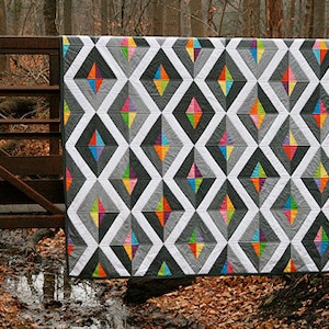 Modern Quilt Pattern - Prism - PDF - Etsy