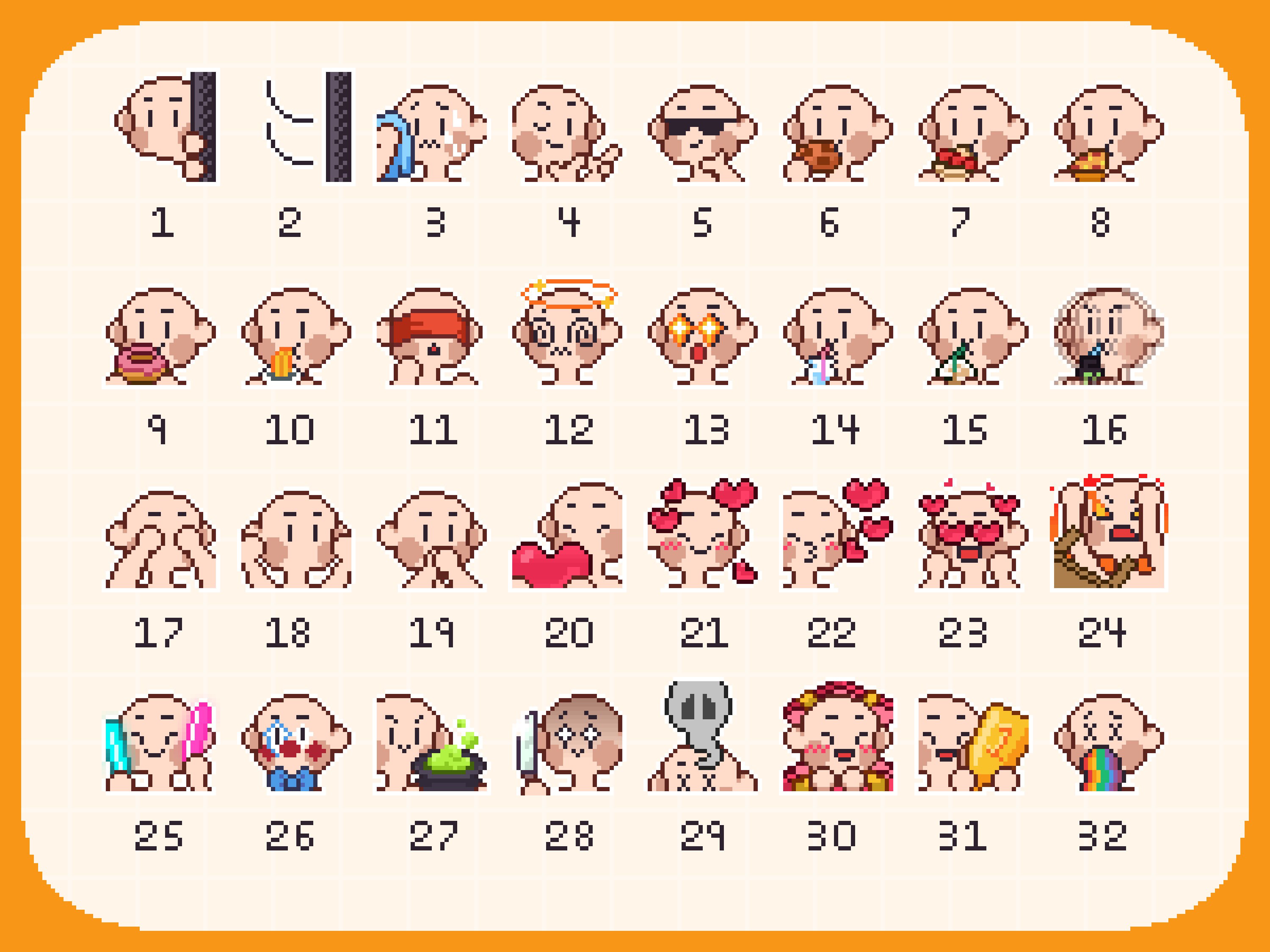 15 QUALITY CUSTOM Pixel Emotes - Twitch Emotes / Twitch Badges / Static ...