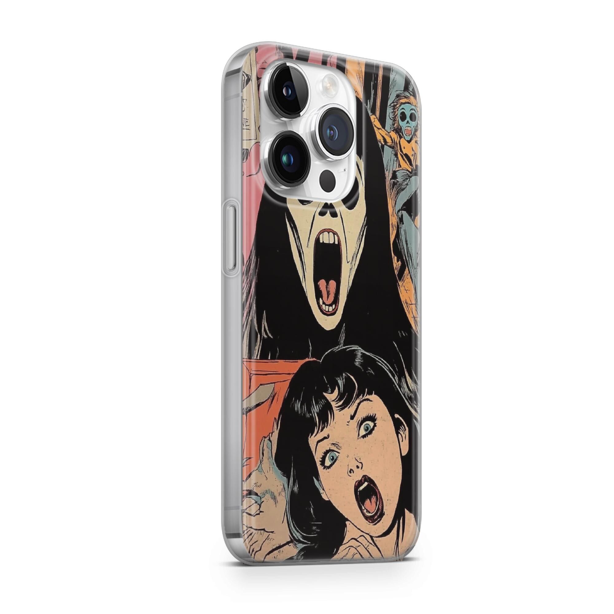 Halloween Spooky Scream Phone Case Horror Movie Comics Cover for iPhone ...