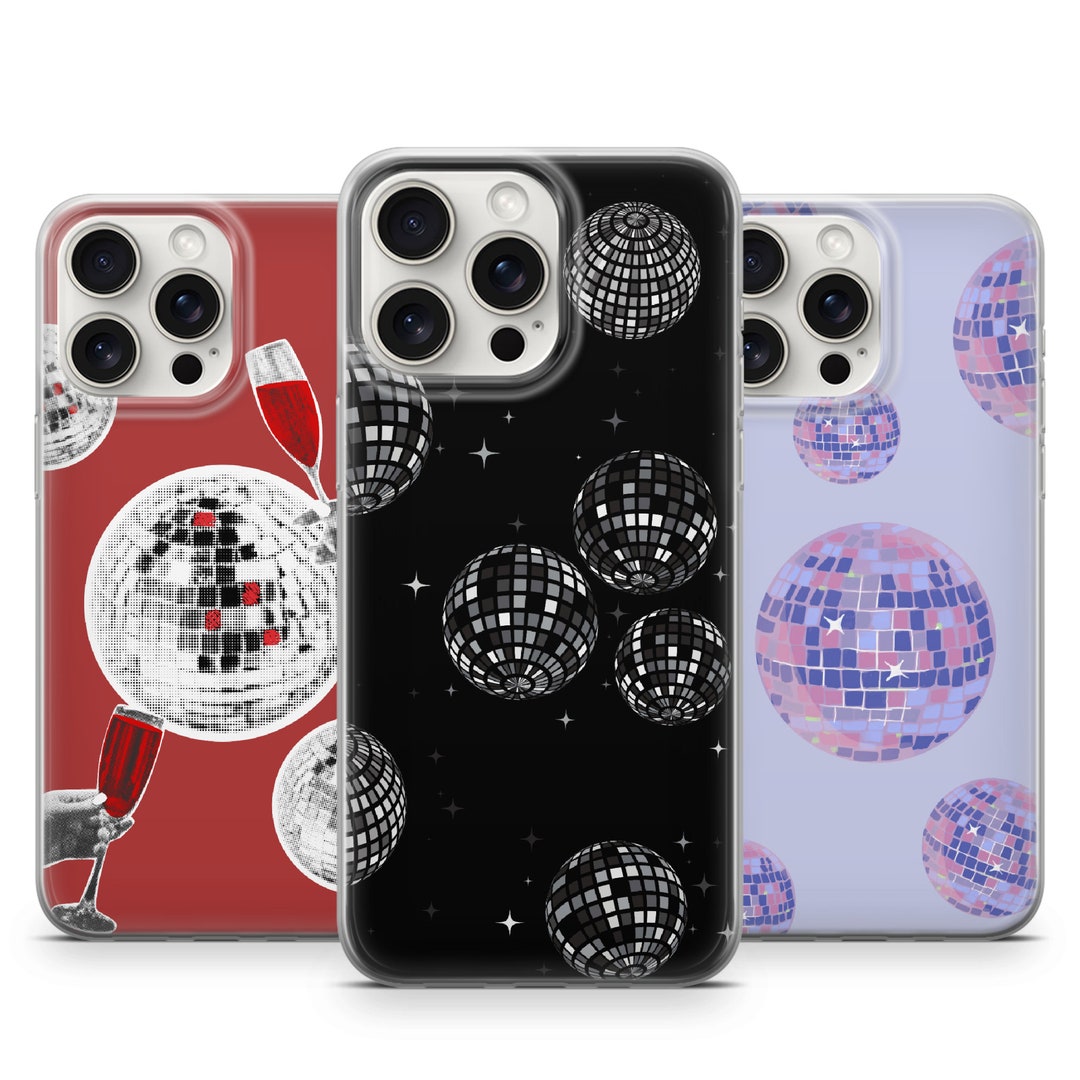 70's Disco Ball Phone Case Retro Party Cover for iPhone 15 Pro, 14 Plus ...