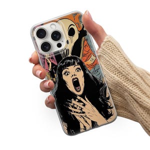 Halloween Spooky Scream Phone Case Horror Movie Comics Cover for iPhone ...