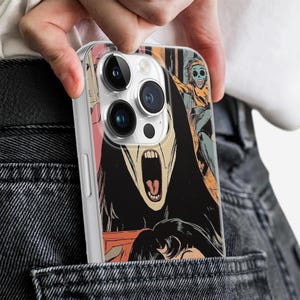 Halloween Spooky Scream Phone Case Horror Movie Comics Cover for iPhone ...