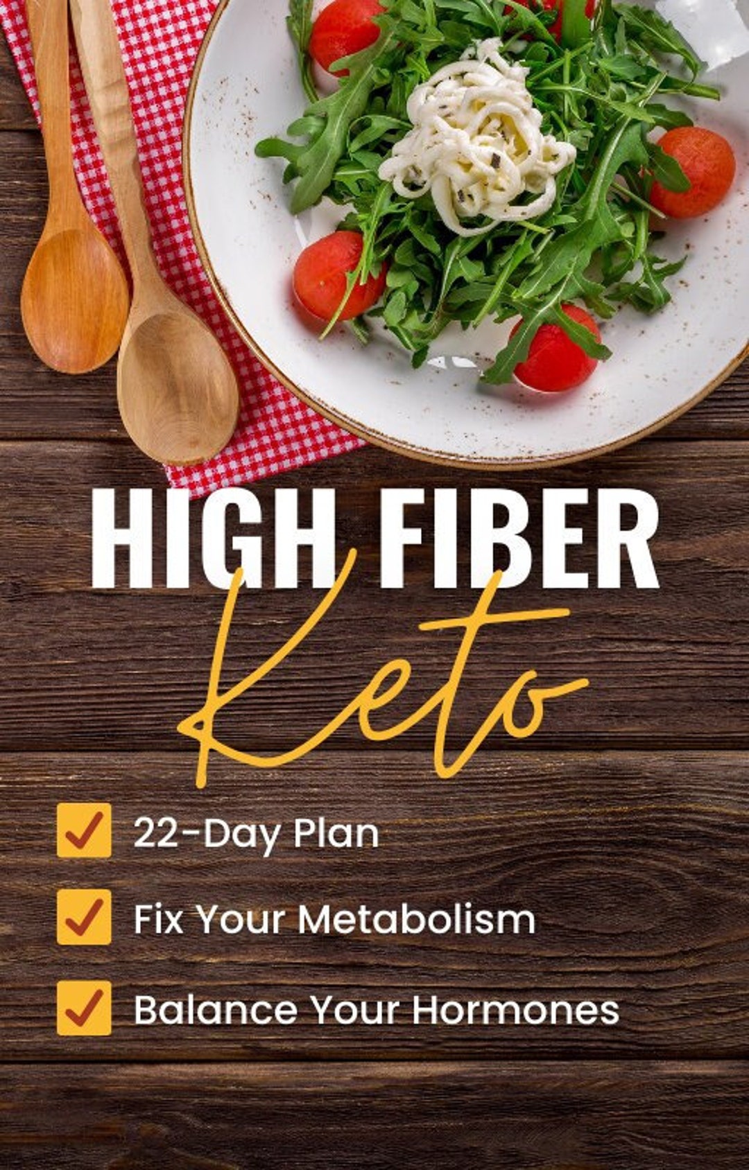High Fiber Keto - A 22-day Plan to Fix Your Metabolism, Lose Weight ...