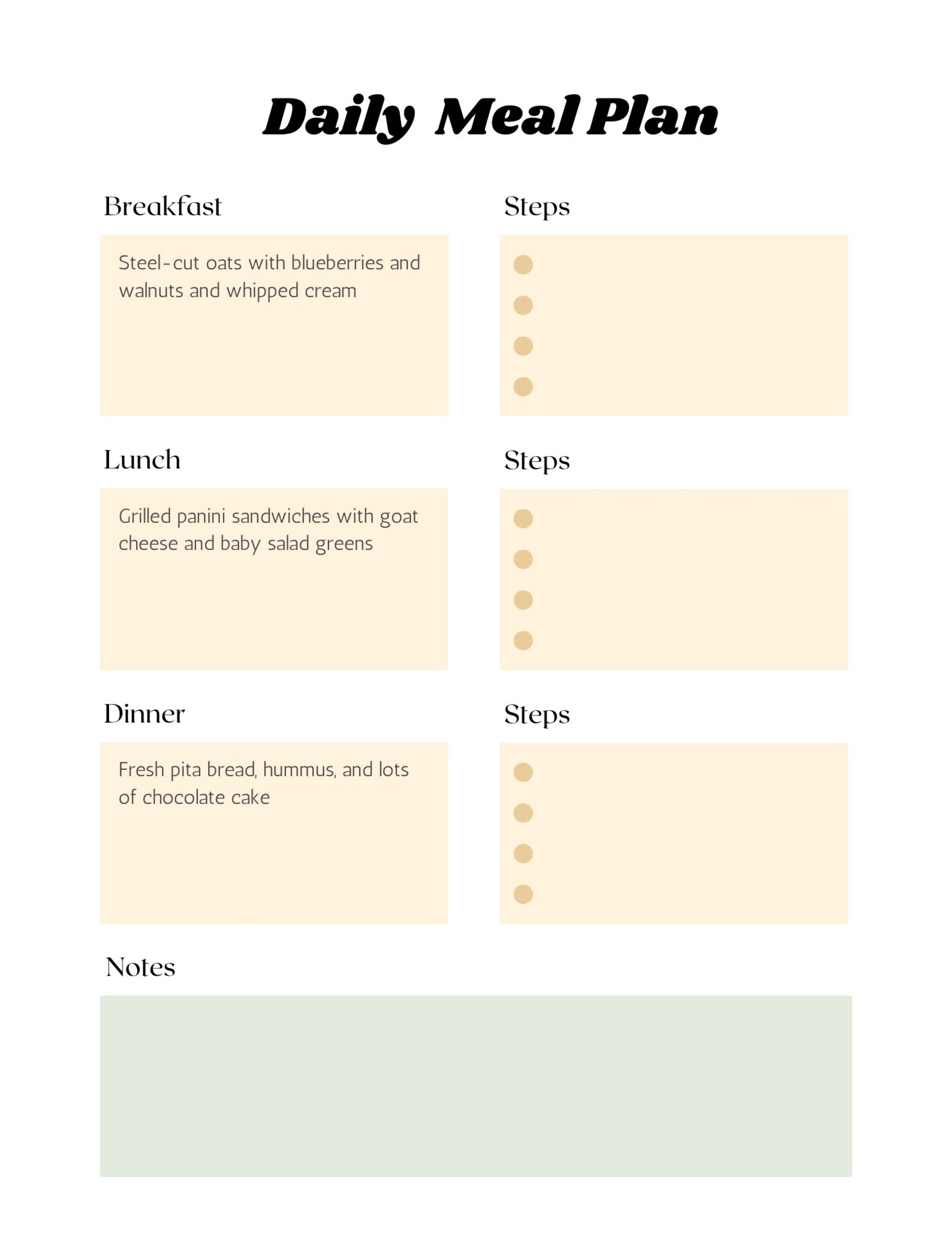 Editable Meal Planner Calorie Tracker Habit Tracker Digital Meal Food ...