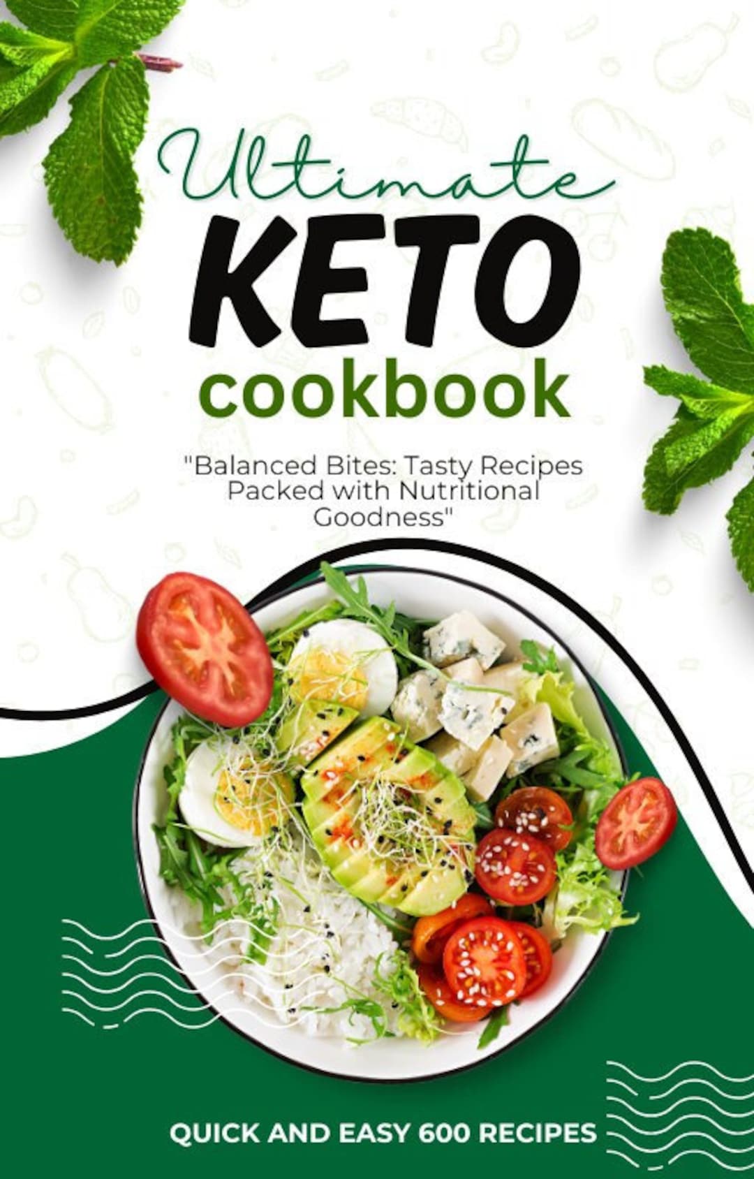 The Ultimate Keto Cookbook - Etsy