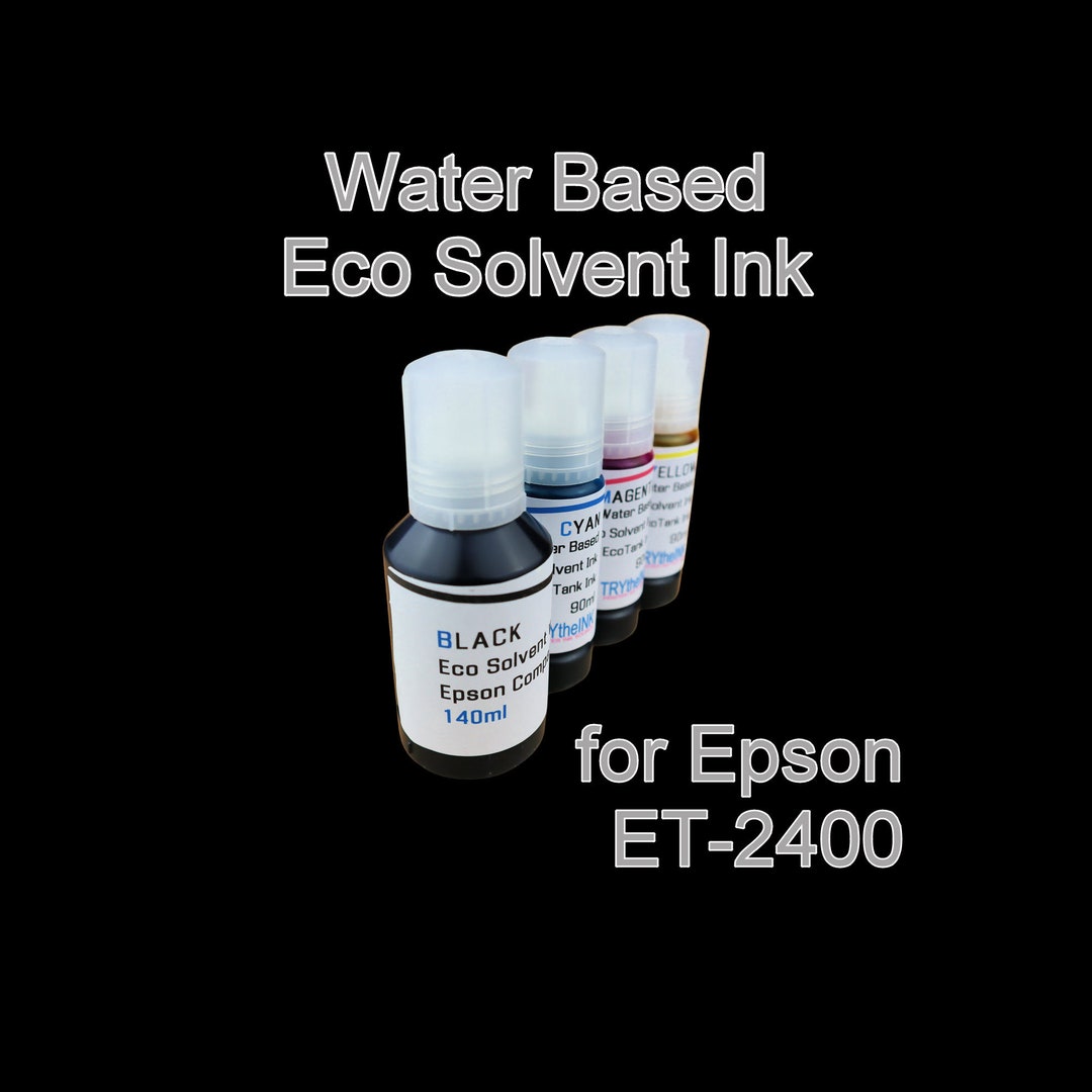 Water Based Eco Solvent Ink 4 Bottles for Epson ET-2400 Printer - Etsy