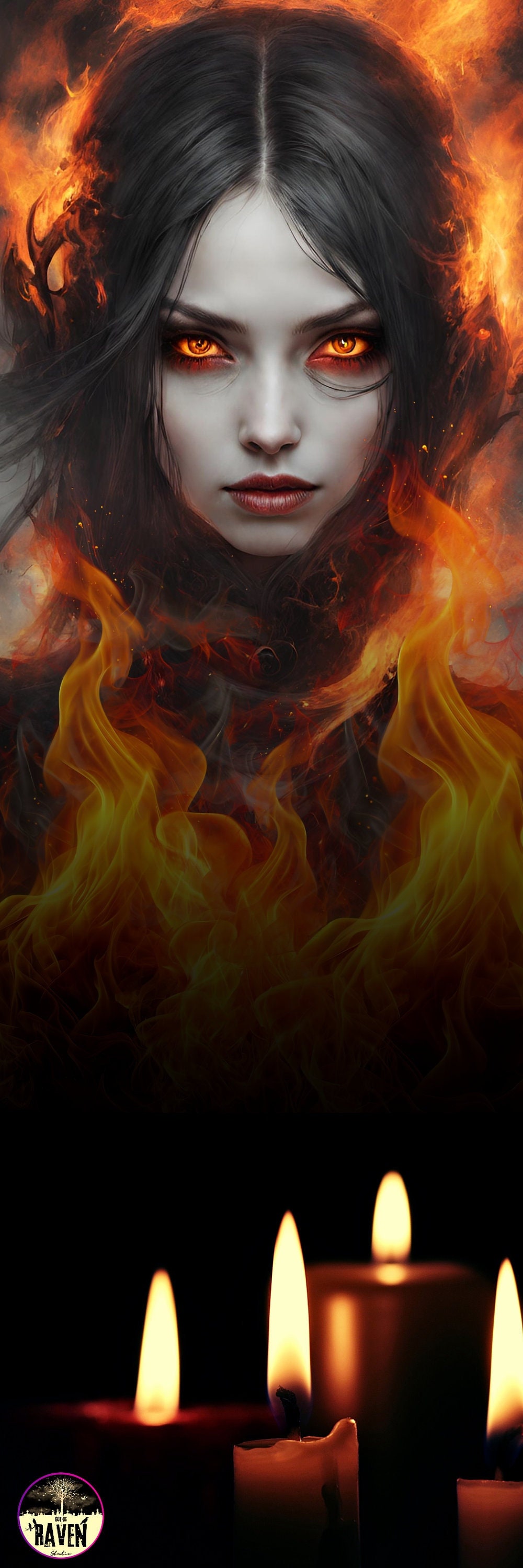 Fire Girl - Etsy