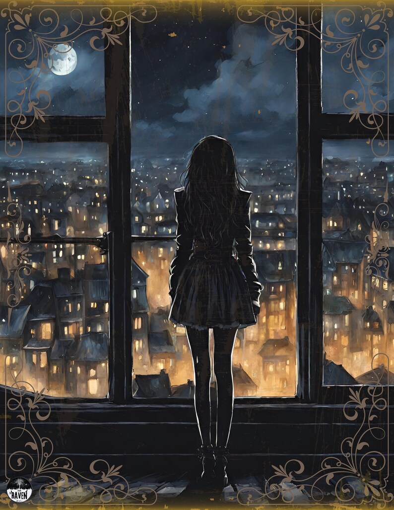 Window Girl - Etsy