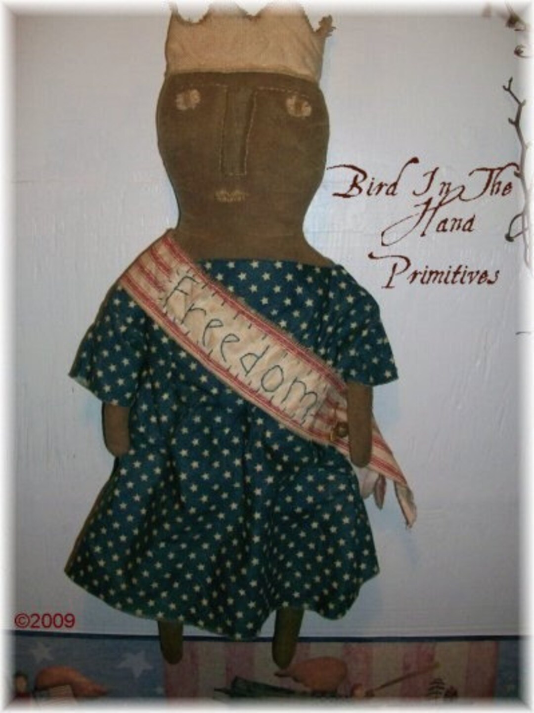 Primitive Americana Freedom Doll Epattern - Etsy