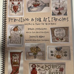 Primitive and Folk Art Fancies Book - Etsy