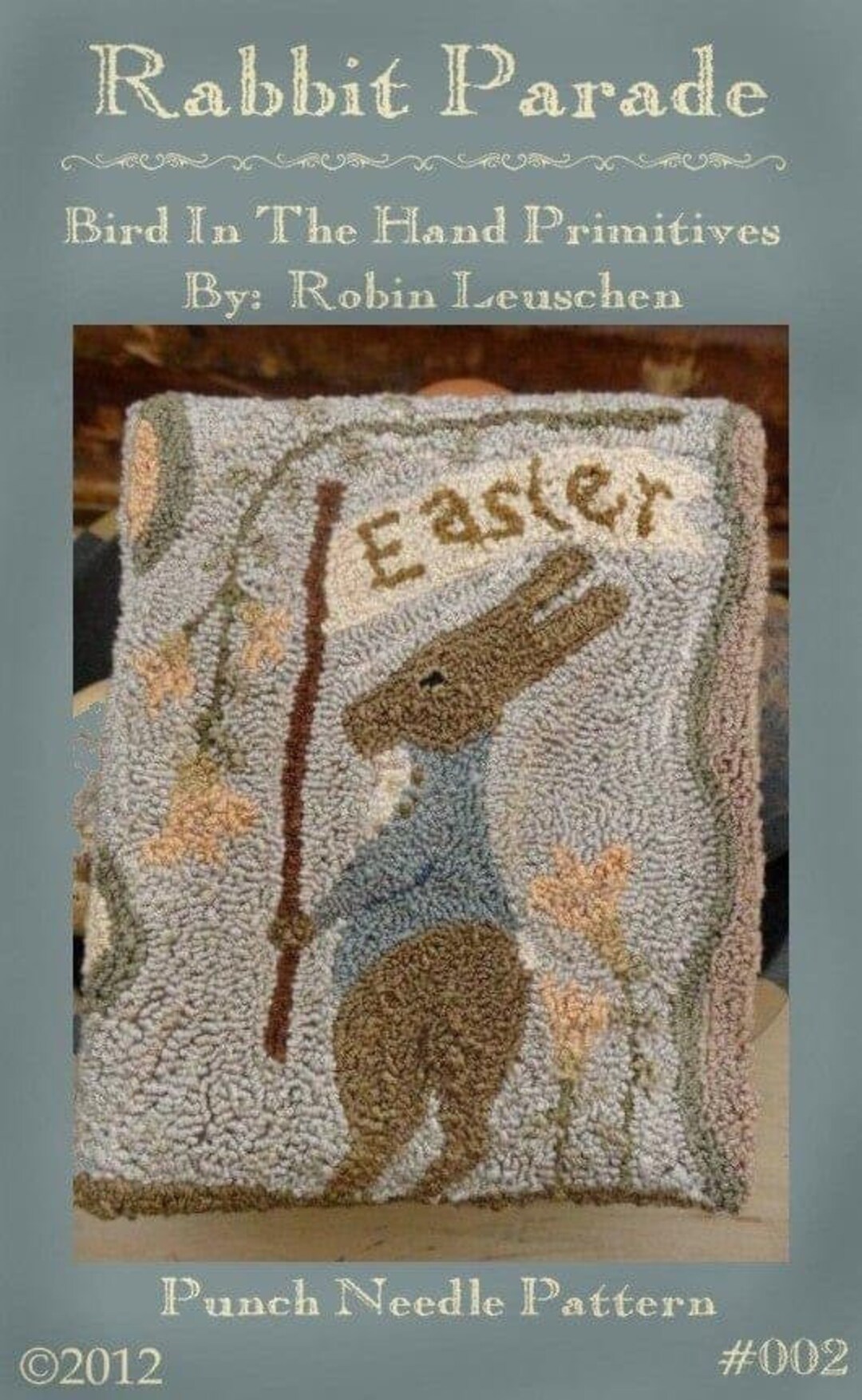 Rabbit Parade Punch Needle Pattern - Etsy