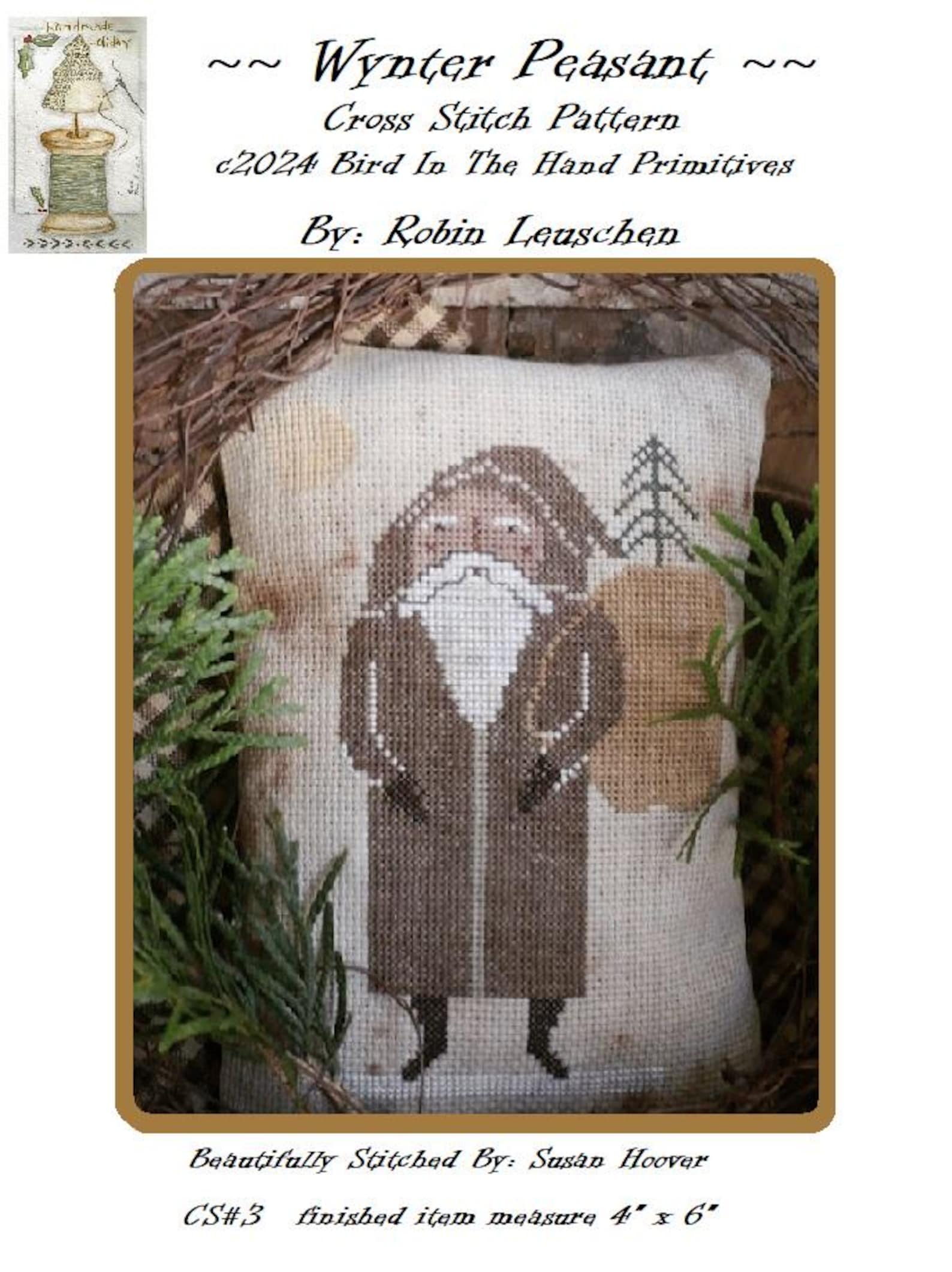 Wynter Peasant Cross Stitch Pattern - Etsy