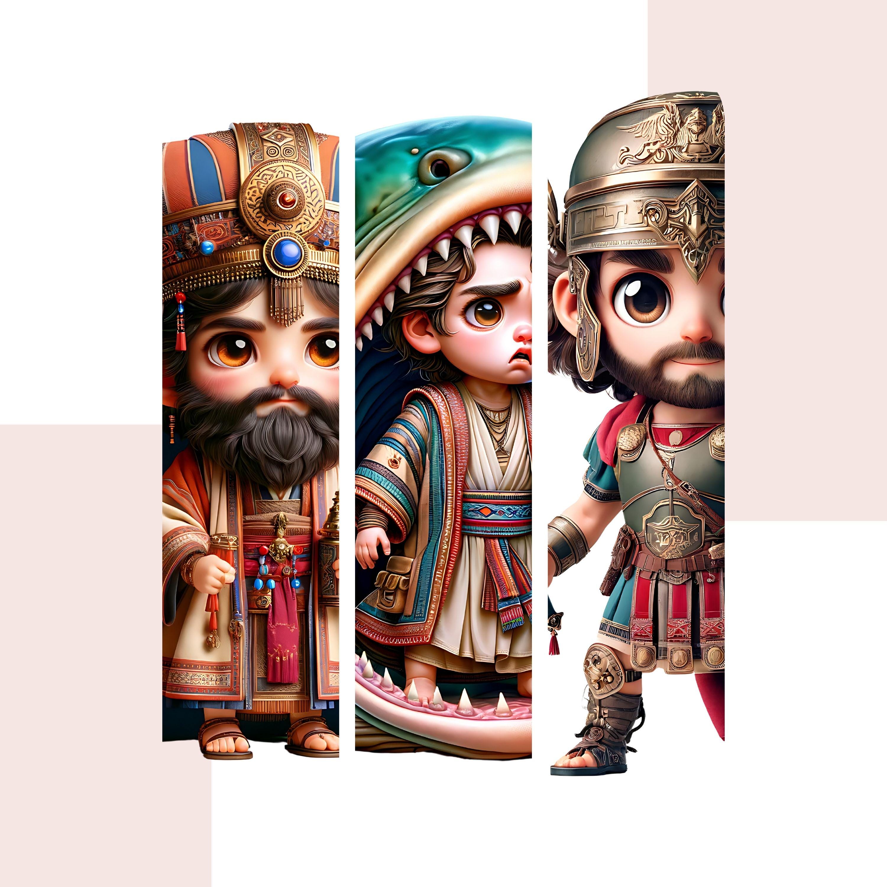 32 Biblical Character Flash Cards: Christian Learning (PDF). - Etsy