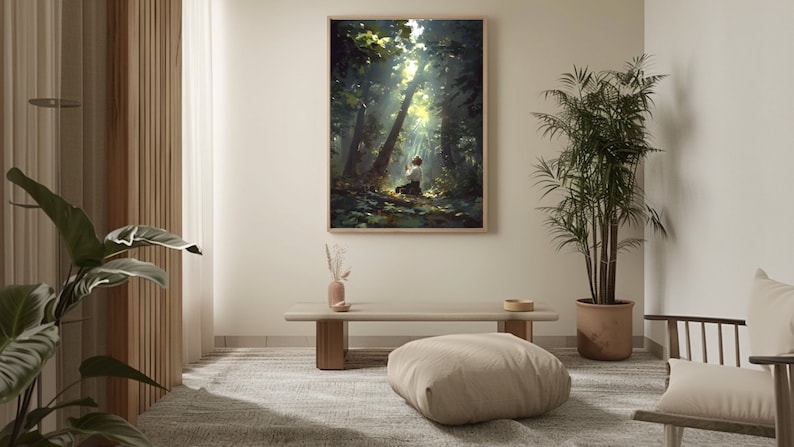 LDS Sacred Grove Art | Joseph Smith First Vision Print | LDS Prophet ...