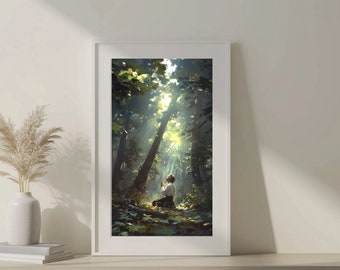 The First Vision Digital Art | LDS Wall Art | Joseph Smith Artwork - Etsy