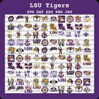 Lsu Svg - Etsy